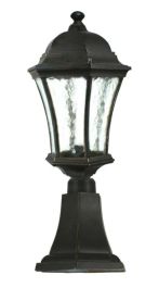 Strand Small Pillar Light Antique Bronze