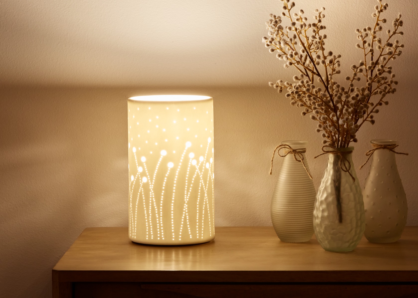 Cylinder Lamp SM Lines & Dots EMTL03 TLamp