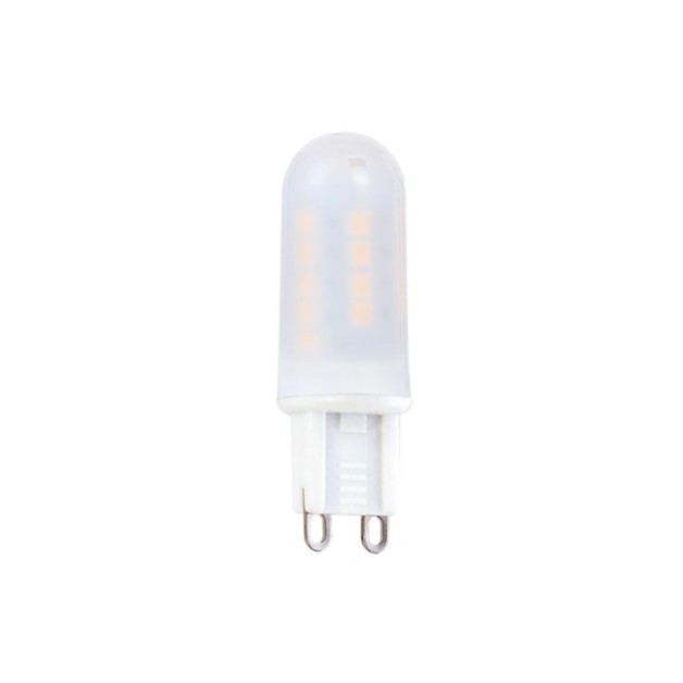 Lusion Lighting G9 4W 2700K Frosted LED Non-Dimmable Globe
