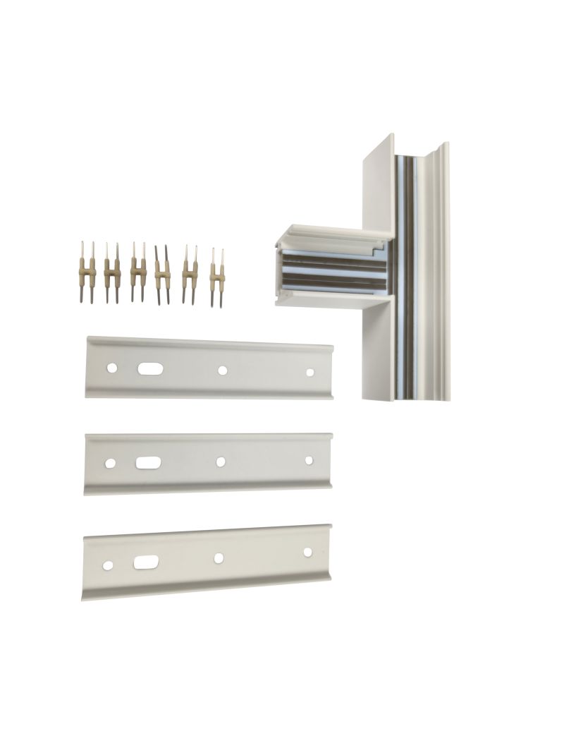 Magnetic Track T Joiner - Black or White